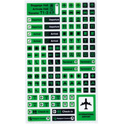 MARK'S Trip Tip Airport Sign Stickers Green | 誠品線上