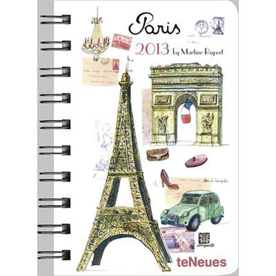 2013 teNeues Pocket Deluxe Diary Paris | 誠品線上