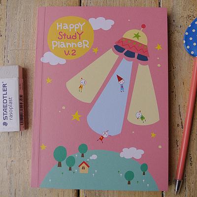 dimanche Happy Study Planner快樂學習日誌v.2 粉紅 | 誠品線上