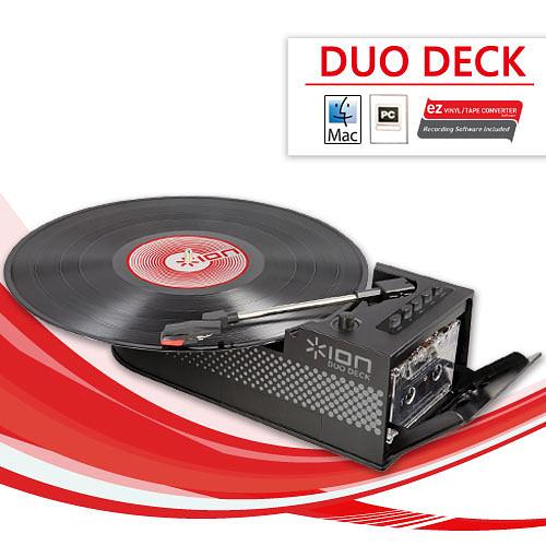 ION DUO DECK黑膠 錄音帶播放轉換機 | 誠品線上