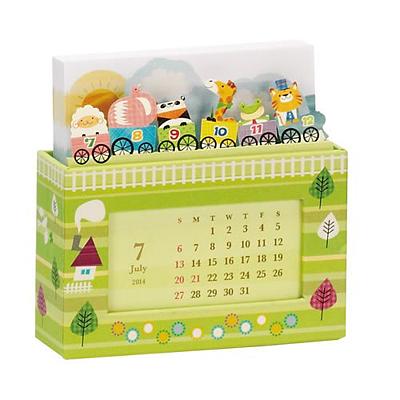 2014 zonart & kamika Desk Calendar Box Memo Animal | 誠品線上