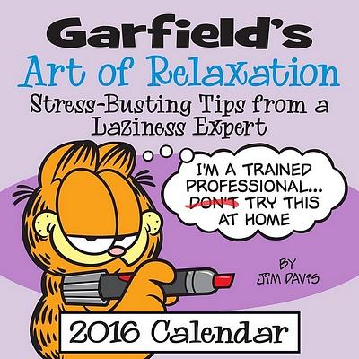 2016 Andrews McMeel Garfield's Art of Relaxation Wall Calendar | 誠品線上