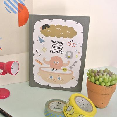 dimanche Happy Study Planner快樂學習日誌v.4 腦力激盪 | 誠品線上