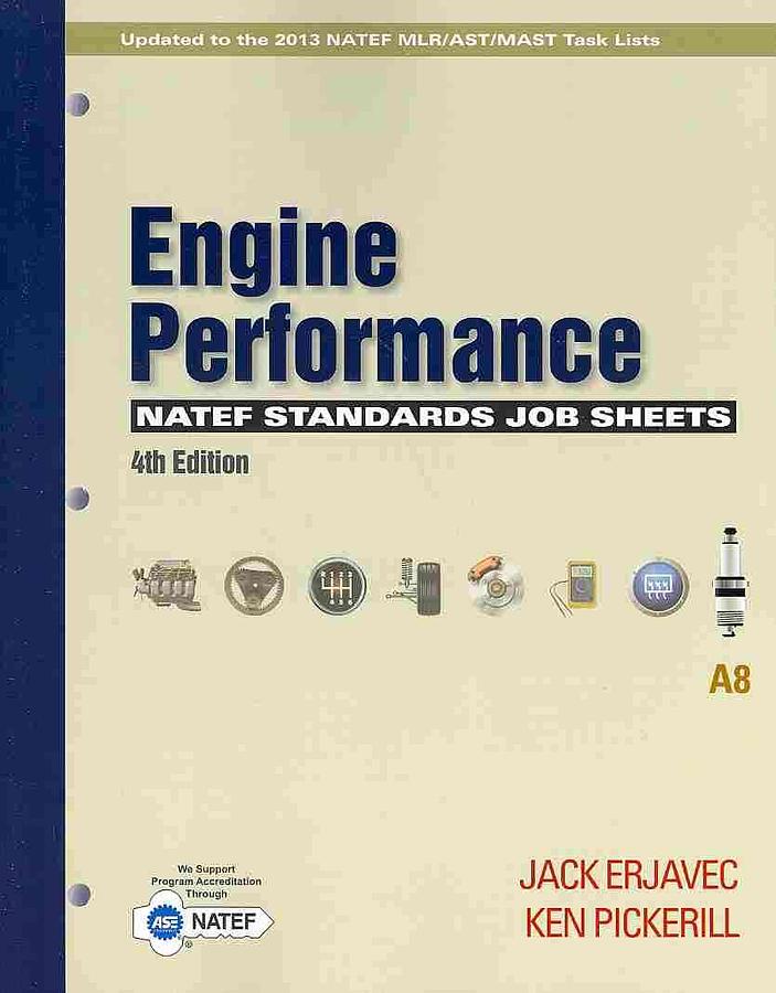 Engine Performance: NATEF Standards Job Sheets A8 (4 Ed.) | 誠品線上