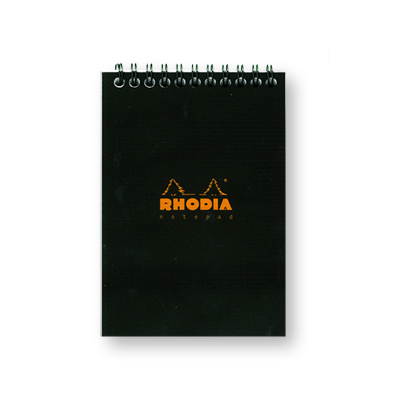 RHODIA Note Pad A5 Black Lined | 誠品線上