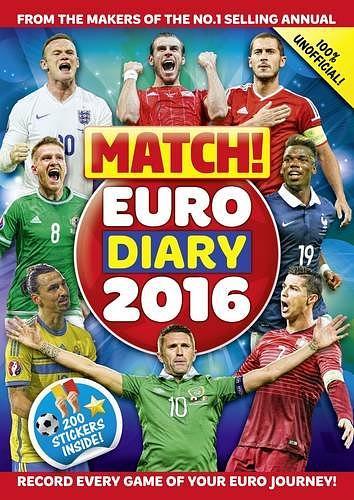 Match! Euro 2016 Diary: Record Every Game of Your Euro Journey 100% ...