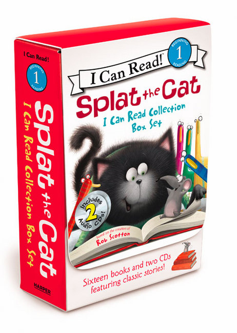 Splat the Cat I Can Read Collection Box Set (附2CD 16冊合售) | 誠品線上