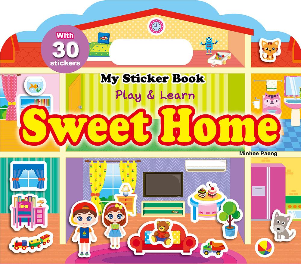 My Sticker Book: Sweet Home | 誠品線上