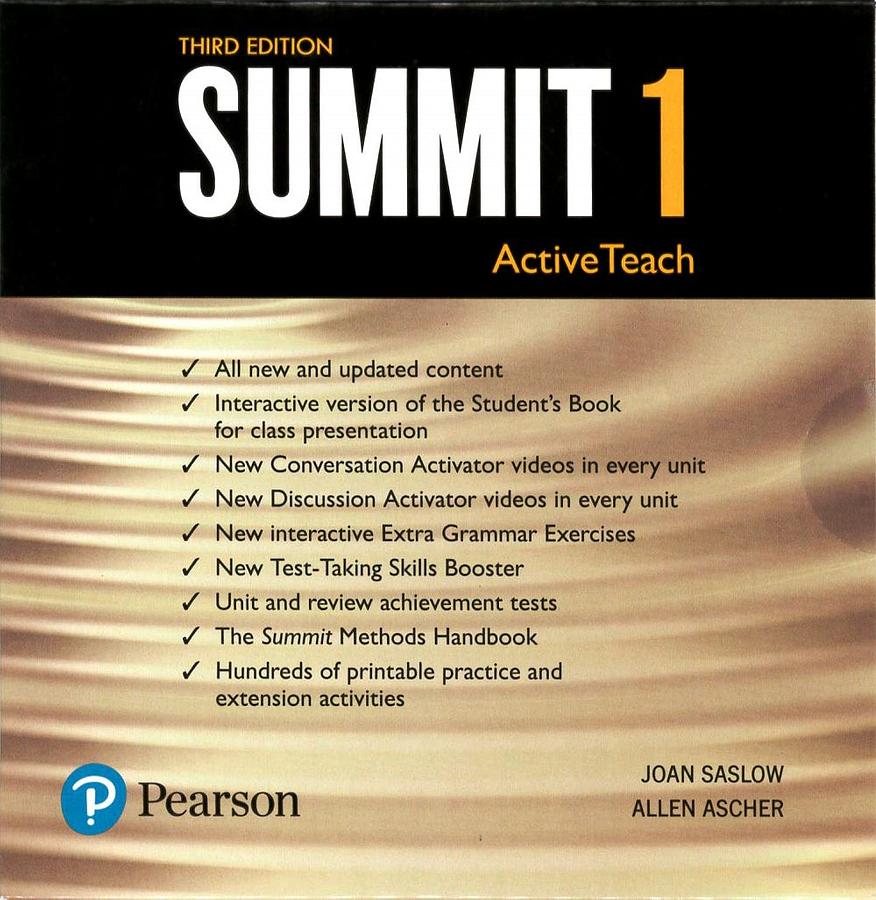 Summit 1: ActiveTeach (3 Ed.) | 誠品線上