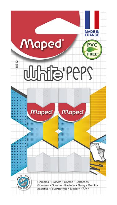 Maped White PePS擦得準橡皮擦 2入 | 誠品線上