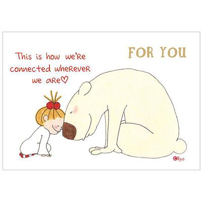 Greeting Life Mini For You Card Coco Forehead | 誠品線上