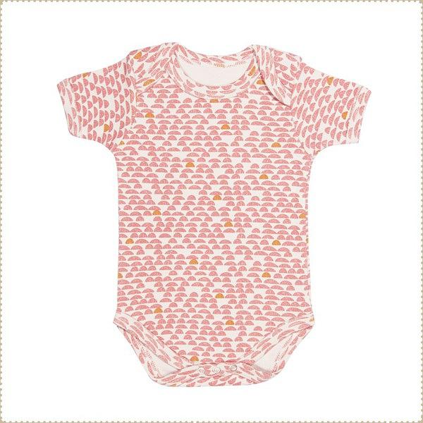 trixie有機棉短袖包屁衣 86-92cm 莓果奶昔 | 誠品線上