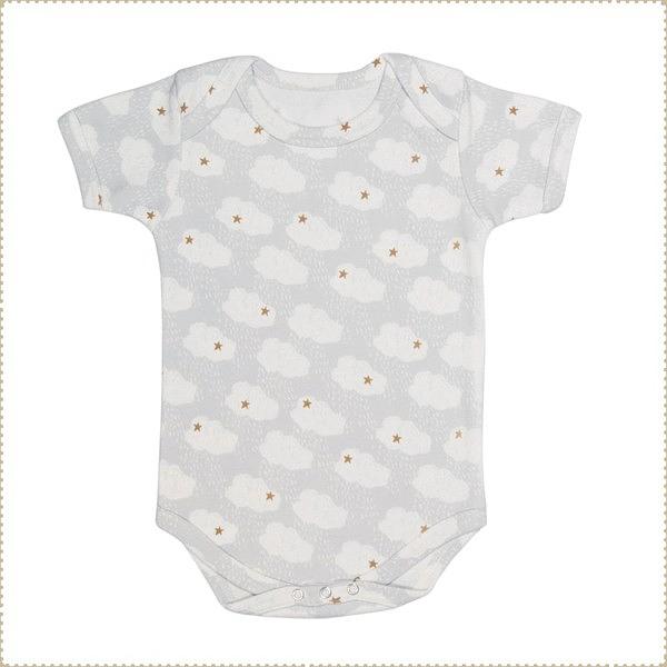 trixie有機棉短袖包屁衣 好夢雲朵 86-92cm | 誠品線上