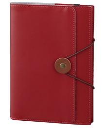 2019 Raymay B6合成皮束帶手帳 紅 | 誠品線上