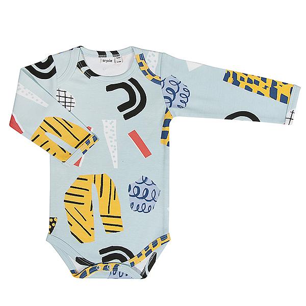 trixie有機棉長袖包屁衣 86-92cm atelier bingo聯名款 | 誠品線上