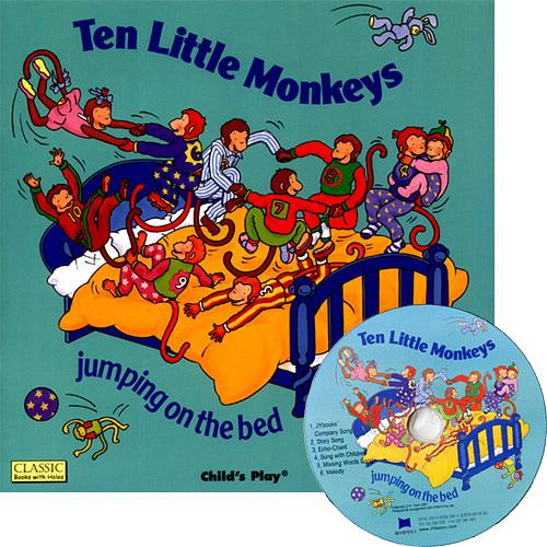 Ten Little Monkeys Jumping on the Bed (SayPen Ed. +CD) | 誠品線上