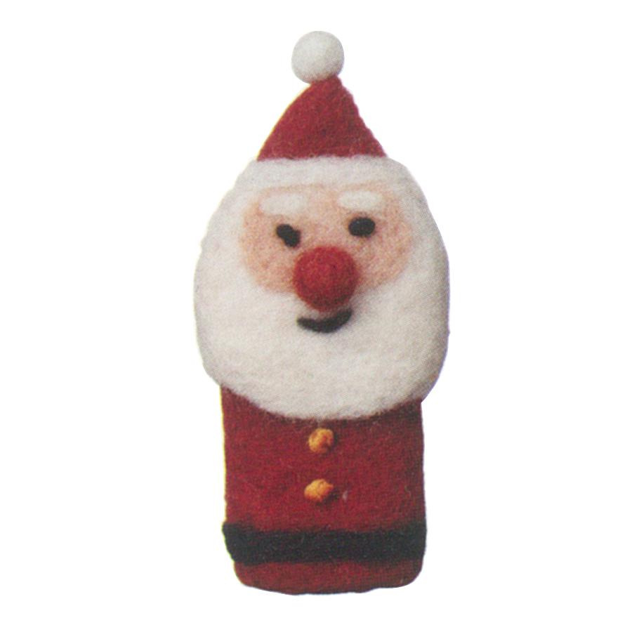 MARK'S Mococo Felt Finger Puppet Santa | 誠品線上