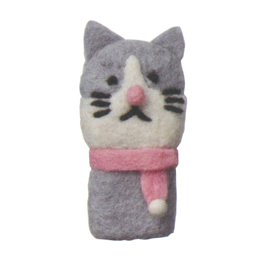 MARK'S Mococo Felt Finger Puppet Cat | 誠品線上