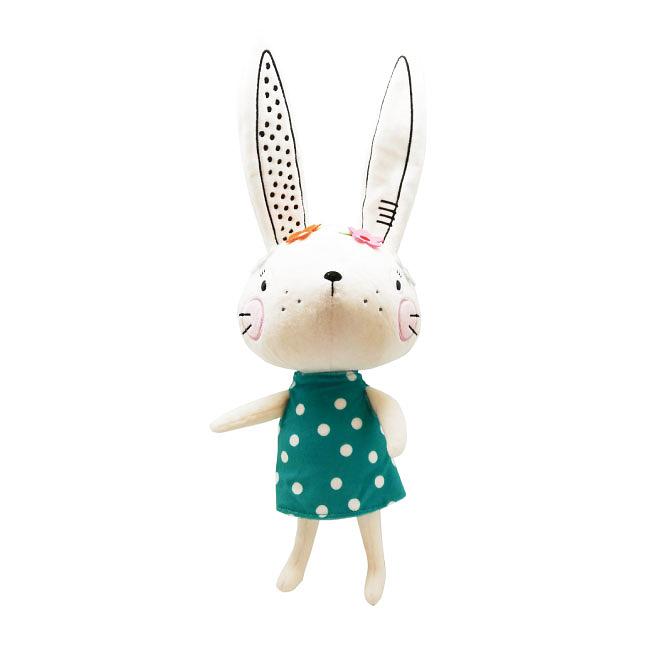NICI兔兔坐姿玩偶 Lemon Ribbon 45cm | 誠品線上