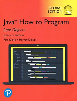 Java How to Program, Late Objects (Global 11 Ed.) | 誠品線上