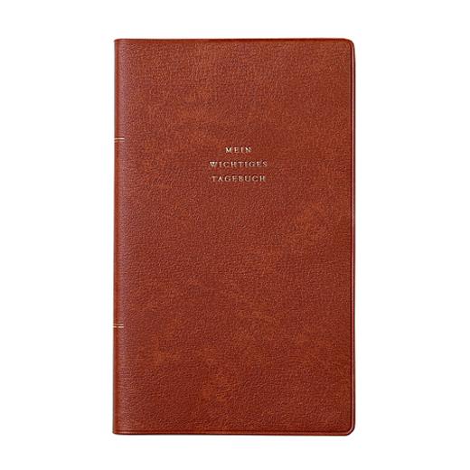 2021 HIGHTIDE Weekly Diary B6 Slim Vertical Classic Brown | 誠品線上