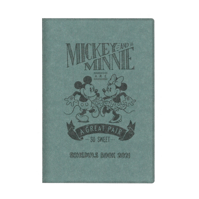 2021 sun-star Monthly Diary A5 Slim DC Mickey & Minnie | 誠品線上