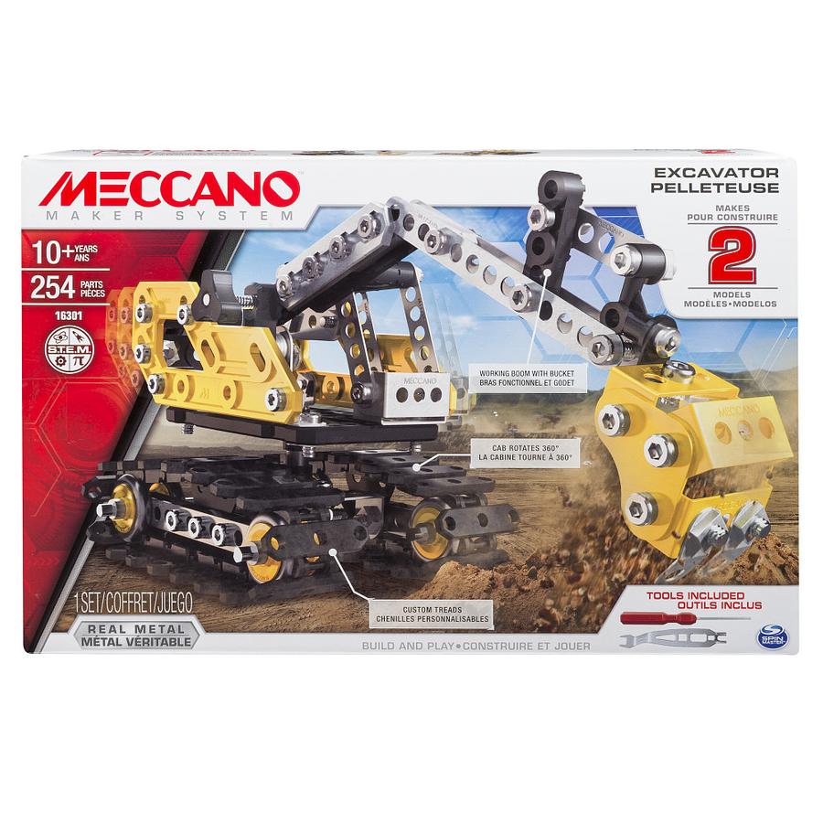 MECCANO二合一挖推土機變形組 | 誠品線上