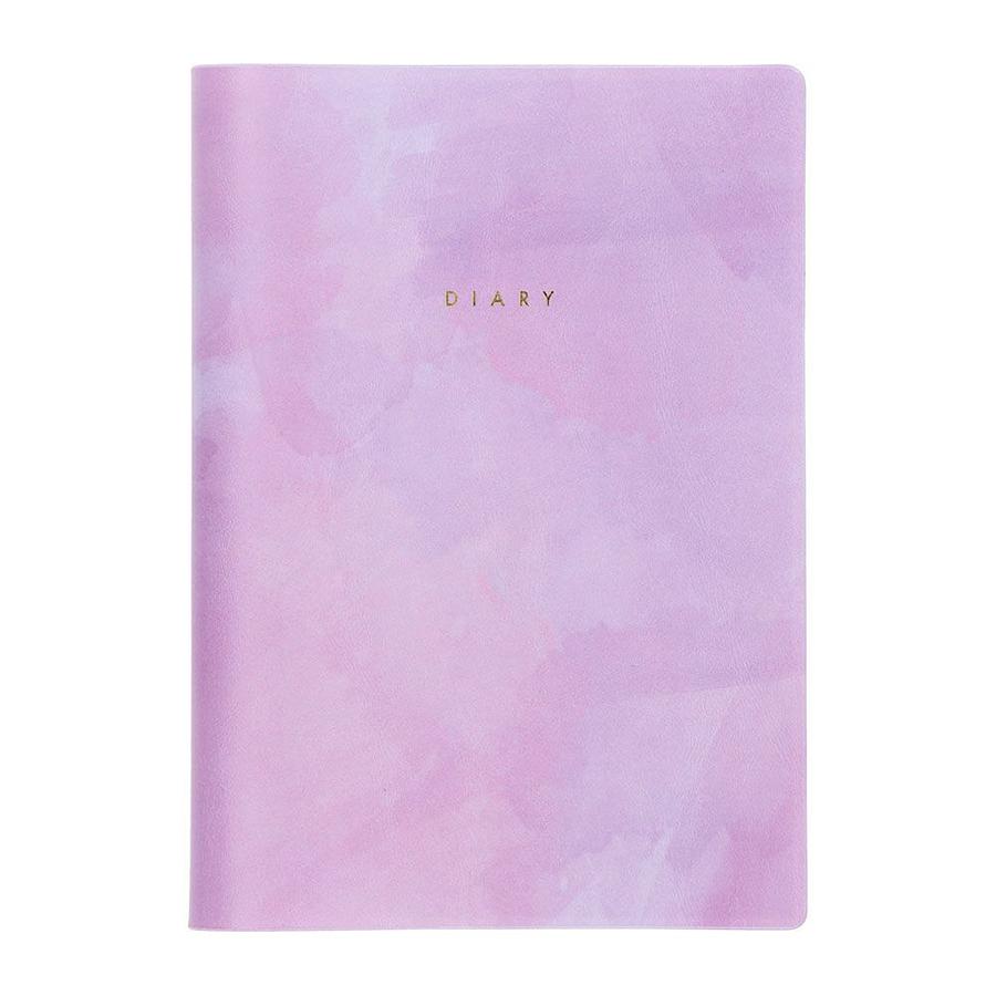 2021 MARK'S Weekly Block Diary B6 Water Colors Purple | 誠品線上