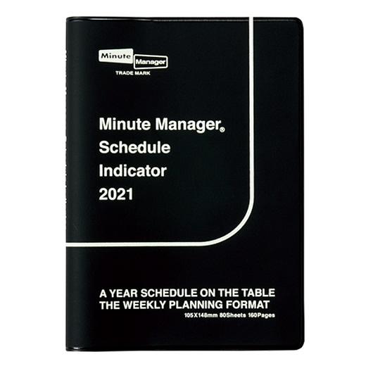 2021 HIGHTIDE Weekly Diary A6 Left Minute Manager Black | 誠品線上