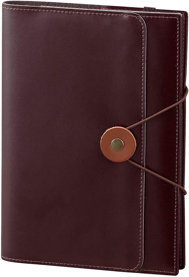 2021 Raymay B6合皮束帶手帳 咖 | 誠品線上