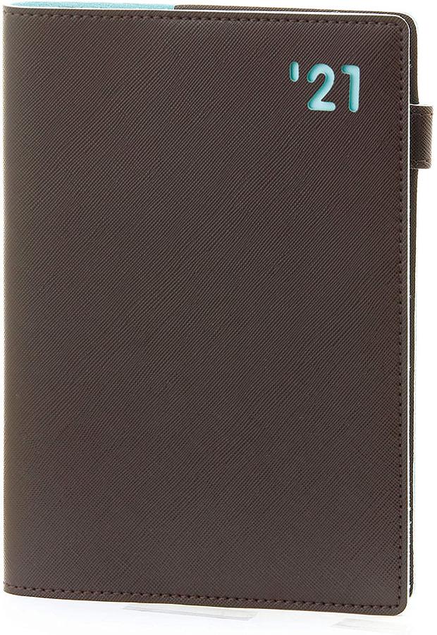 2021 Raymay B6彩邊合皮手帳 咖 | 誠品線上