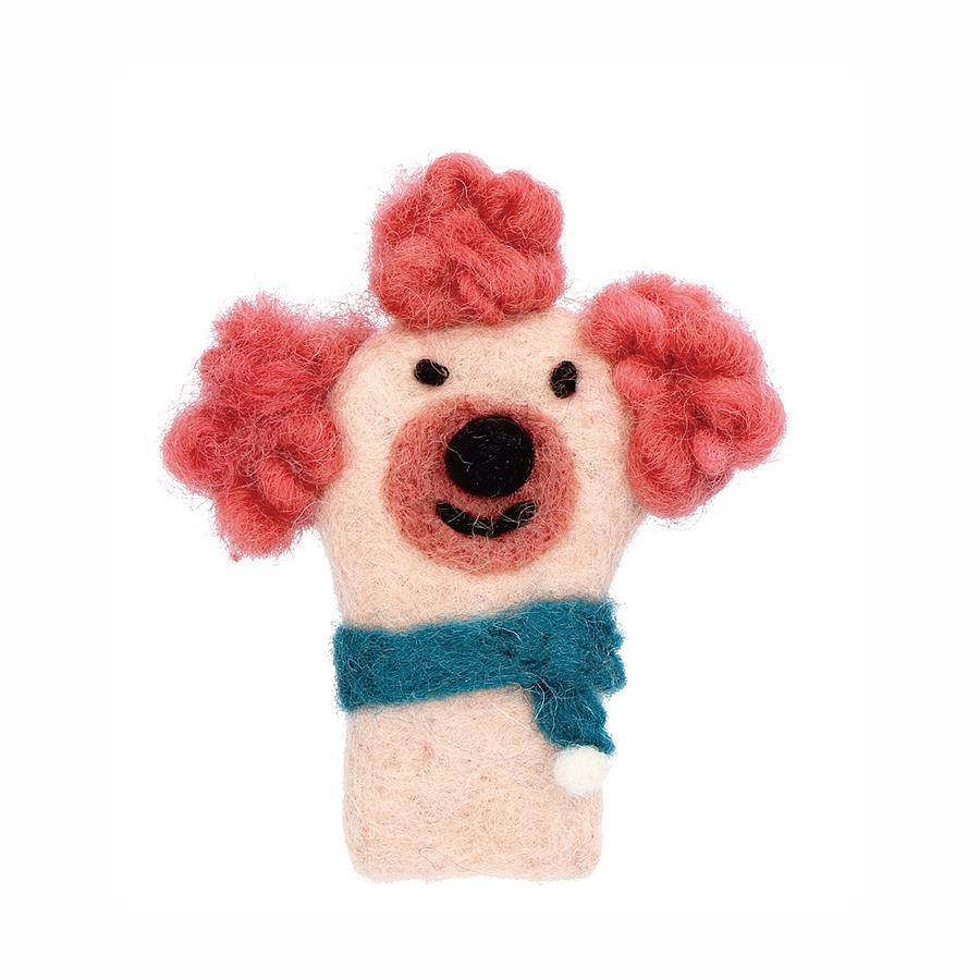 MARK'S Mococo Felt Finger Puppet Poodle | 誠品線上