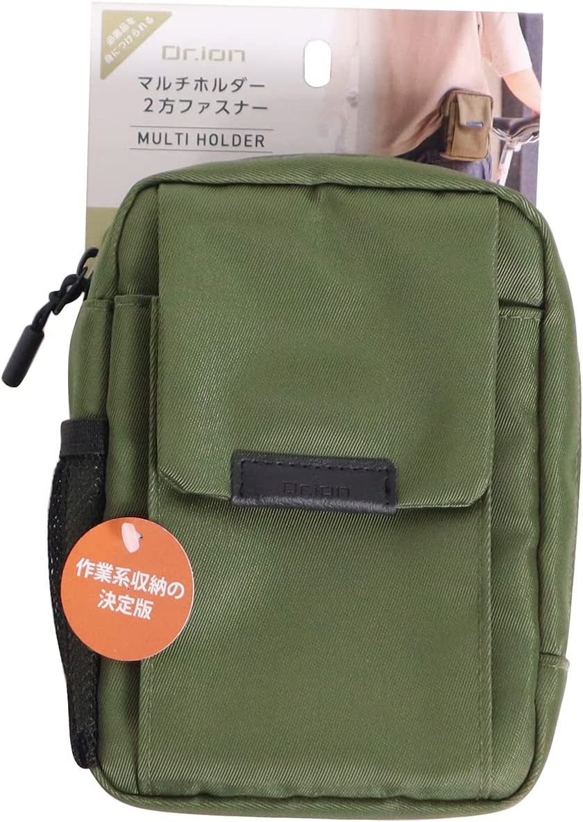 KUTSUWA Dr.ion 2向拉鍊多功能工作袋 綠 | 誠品線上