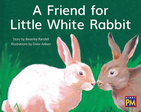 Friend for Little White Rabbit,: Leveled Reader Yellow Fiction Level 8 ...
