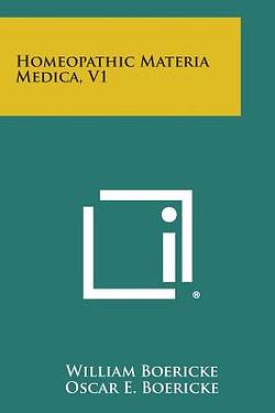 Homeopathic Materia Medica, V1 | 誠品線上
