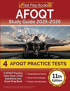 AFOQT Study Guide 2025-2026: 4 AFOQT Practice Tests (Over 1,000 ...