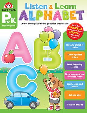 Listen and Learn: Alphabet, Grade Prek | 誠品線上