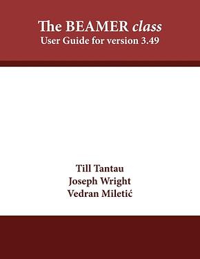 The BEAMER class: User Guide for version 3.49 | 誠品線上