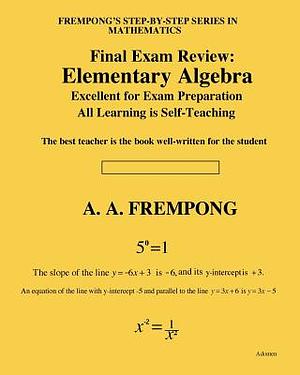Final Exam Review: Elementary Algebra | 誠品線上