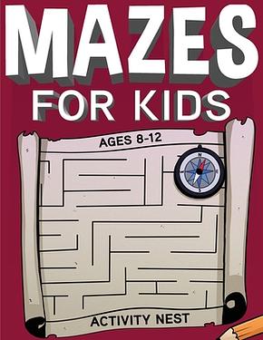 Mazes For Kids Ages 8-12: Fun and Challenging Maze Activity Book | 誠品線上