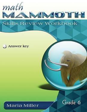 Math Mammoth Grade 6 Skills Review Workbook Answer Key | 誠品線上