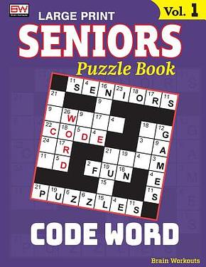 SENIORS Puzzle Book: CODE WORD, Specially designed for adults | 誠品線上