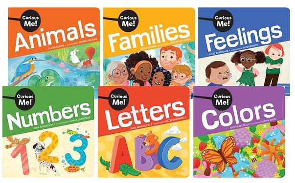 Curious Me!(tm) Board Books Complete Series 6-Book Set | 誠品線上
