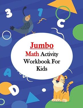 Jumbo Math Activity Workbook for Kids: Jumbo Math Success Workbook ...