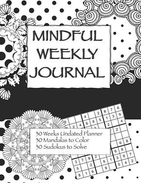 Mindful Weekly Journal: Adult Coloring Journal | 誠品線上