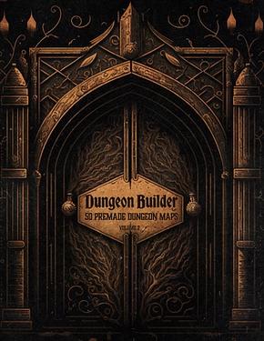 Dungeon Builder: Dungeon Maker with 50 Premade Dungeon Maps for ...