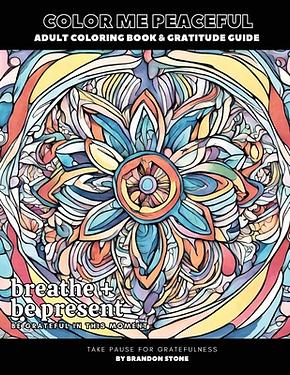 Color Me Peaceful Adult Coloring Book and Gratitude Guide | 誠品線上